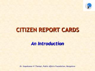 PPT - CITIZEN REPORT CARDS PowerPoint Presentation, free download - ID ...