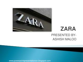 PPT - ZARA PowerPoint Presentation, free download - ID:4204722