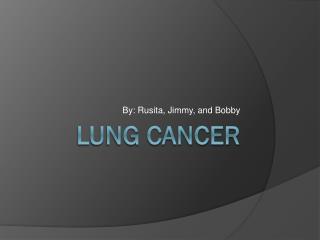 PPT - Lung Cancer PowerPoint Presentation, free download - ID:4228228