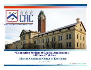 PPT - United States Army Combined Arms Center PowerPoint Presentation ...