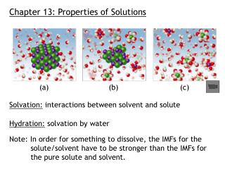 PPT - Solvation PowerPoint Presentation - ID:5189992