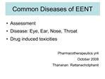 PPT - Common Diseases of EENT PowerPoint Presentation, free download ...