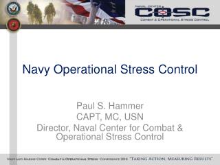 PPT - Navy Operational Stress Control PowerPoint Presentation, free ...