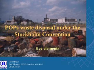 PPT - POPs waste disposal under the Stockholm Convention PowerPoint ...