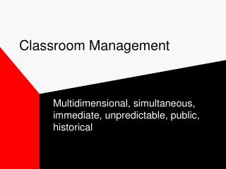 PPT - Classroom Management PowerPoint Presentation, free download - ID ...