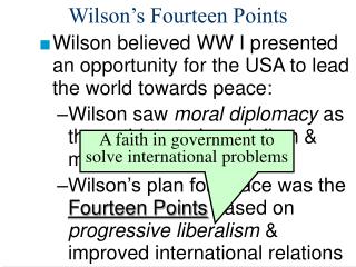 PPT - Wilson’s Fourteen Points PowerPoint Presentation, free download ...