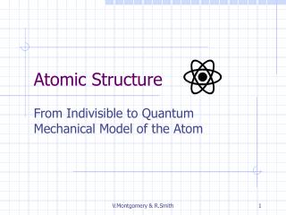 PPT - Atomic Structure PowerPoint Presentation, free download - ID:60845