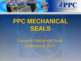 PPT - PPC MECHANICAL SEALS PowerPoint Presentation, free download - ID ...