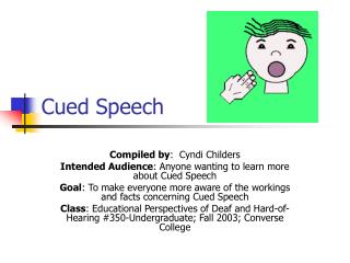 PPT - Cued Speech PowerPoint Presentation, free download - ID:626430