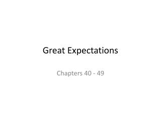PPT - Great Expectations PowerPoint Presentation, free download - ID:656893