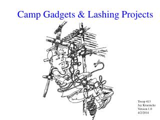 PPT - Camp Gadgets & Lashing Projects PowerPoint Presentation, free ...