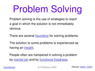 PPT - Practical Problem Solving Tips PowerPoint Presentation - ID:7423325