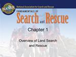 PPT - Overview of Land Search and Rescue PowerPoint Presentation, free ...