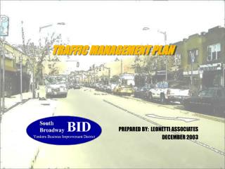 PPT - TRAFFIC MANAGEMENT PLAN PowerPoint Presentation, free download ...