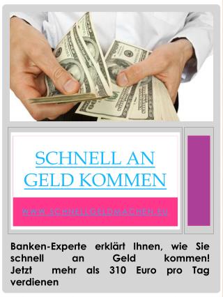 schnell Geld machen Online Presentations Channel