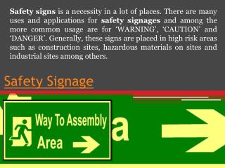 PPT - safety signs PowerPoint Presentation, free download - ID:7295954