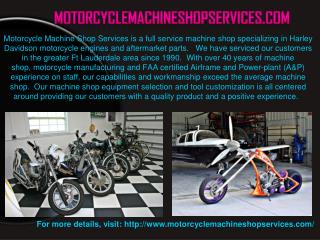 PPT - Motorcycle machine shop PowerPoint Presentation, free download ...