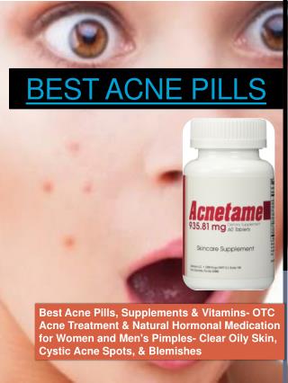 Best Acne Pills Online Presentations Channel