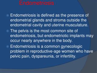 PPT - Case presentation Endometriosis PowerPoint Presentation - ID:6270635