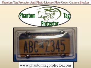 PPT - Phantom Tag Protector Anti Photo License Plate Cover Camera ...