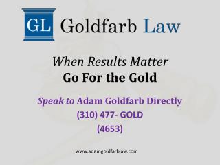 ADAM GOLDFARB Online Presentations Channel