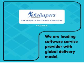 tekshapers Online Presentations Channel