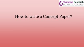 PPT - Learn How to write a concept paper? PowerPoint Presentation, free ...