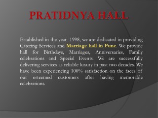 pratidnya Online Presentations Channel