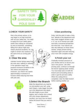 Ppt Best Pole Saw Safety Tips Powerpoint Presentation Free Download
