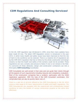 Insight CDM & Site Safety LTD Online Presentations Channel