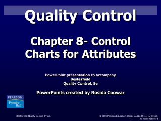 PPT - Quality Control PowerPoint Presentation, free download - ID:856262