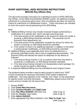 PPT - NOTE : Enter the appropriate MOCAS Pay Office DoDAAC PowerPoint ...