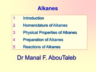 PPT - Alkanes PowerPoint Presentation, free download - ID:8728386