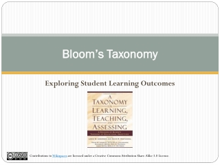PPT - Bloom’s Taxonomy PowerPoint Presentation, free download - ID:8780341
