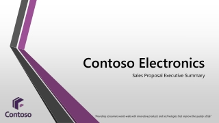 Contoso ltd PowerPoint (PPT) Presentations, Contoso ltd PPTs - SlideServe