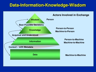 PPT - Data-Information-Knowledge-Wisdom PowerPoint Presentation, free ...