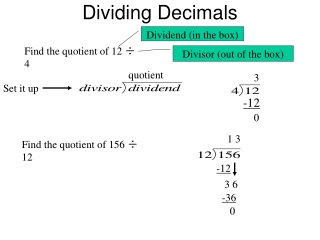 PPT - Dividing Decimals PowerPoint Presentation, free download - ID:9133733