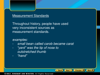 PPT - Measurement Standards PowerPoint Presentation, free download - ID ...