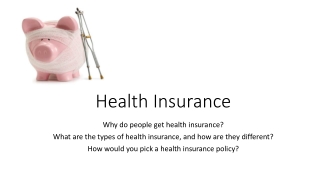 PPT - Health Insurance PowerPoint Presentation, free download - ID:9384862