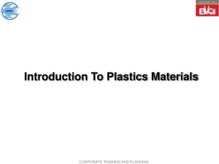 PPT - Introduction To Plastics Materials PowerPoint Presentation, free download - ID:9421694