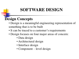 PPT - SOFTWARE DESIGN Design Concepts PowerPoint Presentation, free ...