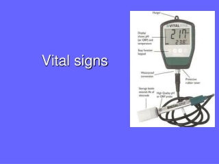 PPT - Vital signs PowerPoint Presentation, free download - ID:9539470
