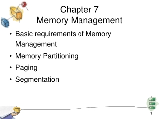PPT - Chapter 7 Memory Management PowerPoint Presentation, free ...