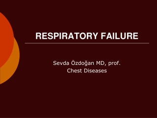 PPT - RESPIRATORY FAILURE PowerPoint Presentation, free download - ID ...