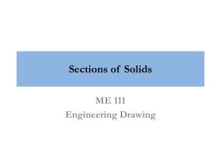 PPT - Sections of Solids PowerPoint Presentation, free download - ID ...
