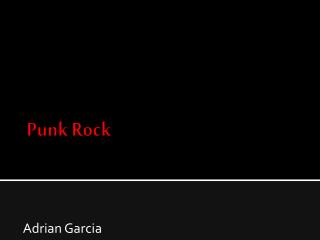 PPT - Punk Rock PowerPoint Presentation, free download - ID:968522