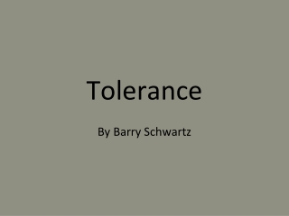 PPT - Tolerance PowerPoint Presentation, free download - ID:9685662