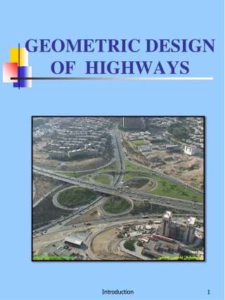 PPT - GEOMETRIC DESIGN OF HIGHWAYS PowerPoint Presentation, free ...